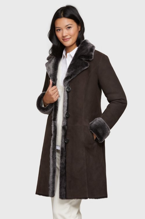 Women's Shearling Coats | Overland