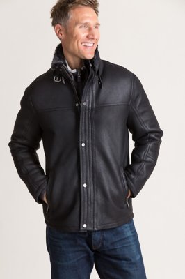 Danny Spanish Shearling Sheepskin Moto Jacket | Overland