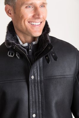 Danny Spanish Shearling Sheepskin Moto Jacket | Overland