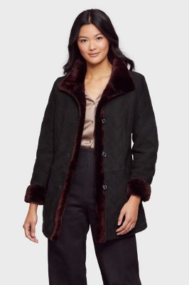 Hailey Quilted Spanish Merino Shearling Sheepskin Coat | Overland