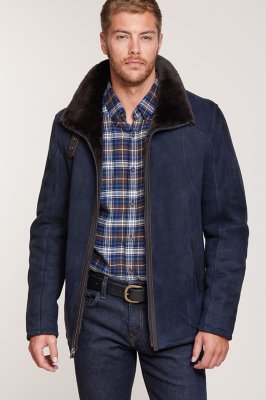 Brian Spanish Merino Shearling Sheepskin Bomber Jacket | Overland