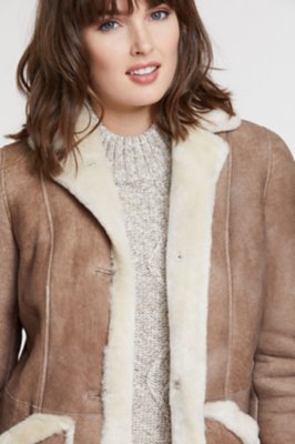 Marleigh Shearling Sheepskin Rancher Coat | Overland