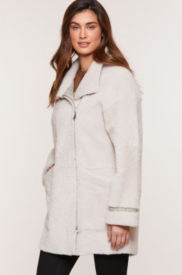 Neve Curly Lamb Shearling Sheepskin Teddy Coat | Overland
