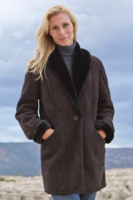 Women's Nicole Shearling Sheepskin Coat | Overland
