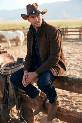 James English Lambskin Leather Jacket with Removable Shearling Collar ...