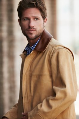 Country Gentleman Calfskin Leather Coat - Big (54 - 56) | Overland