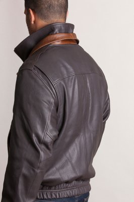 Avenger A-2 Lambskin Leather Bomber Jacket | Overland