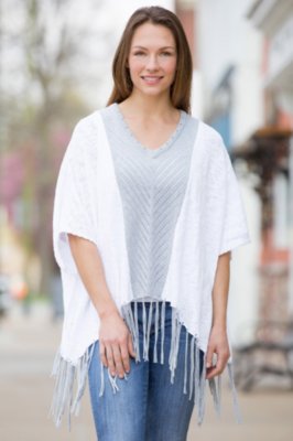 Indigenous Heritage Organic Cotton Poncho | Overland