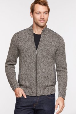 Tate Cotton Full-Zip Sweater | Overland