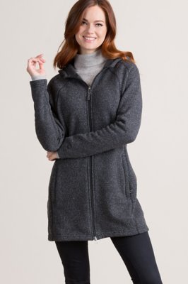 Celestial Hooded Italian Wool-Blend Fleece Jacket | Overland