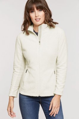 Bora Hooded Italian Wool-Blend Fleece Jacket | Overland