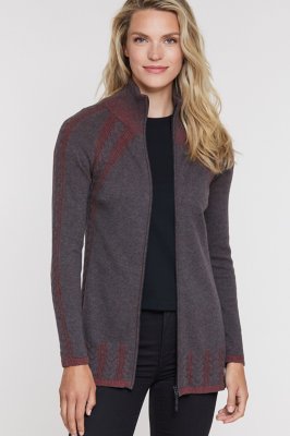 Ella Cable Knit Cotton Cardigan Sweater | Overland