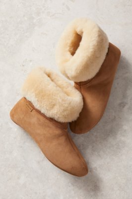 Women's Lily Australian Merino Sheepskin Soft-Sole Slippers | Overland