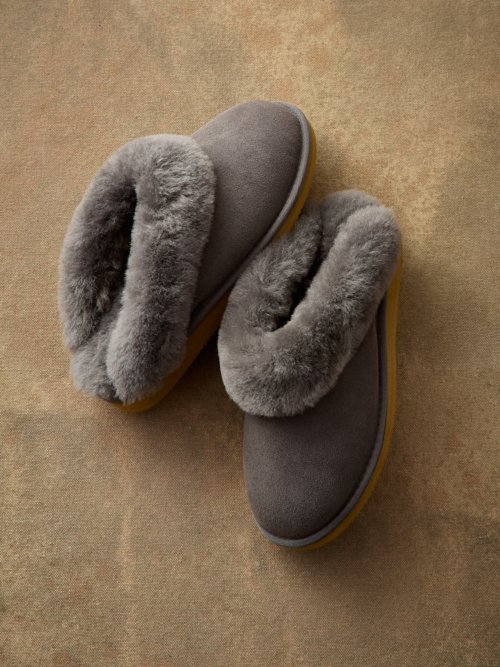 Sheepskin Slippers with Arch Support | Overland