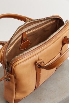 Essex Slim Horween Leather Briefcase | Overland