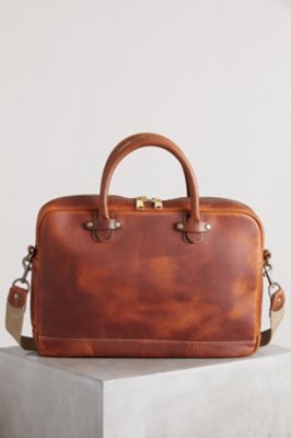 Sedona Vintage Slim Horween Leather Briefcase | Overland