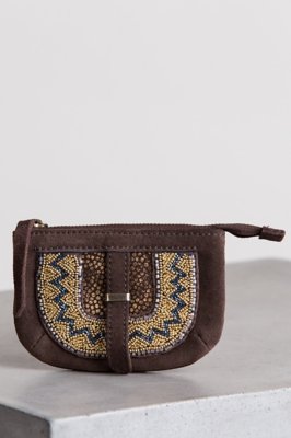 Sahara Sunset Suede Coin Pouch Wallet | Overland