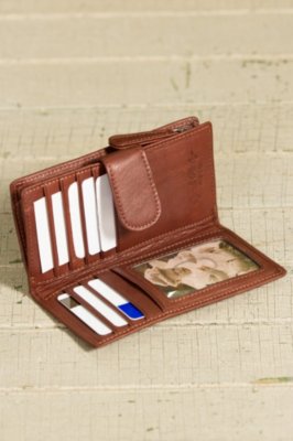 Card Case Leather Wallet with RFID Protection | Overland