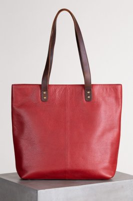 Roma Argentine Leather Large Tote Bag | Overland