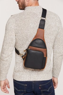 Tahoe Leather Sling Backpack | Overland