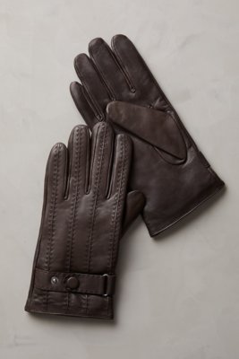 Men's Balsam Cashmere-Lined Lambskin Leather Gloves | Overland