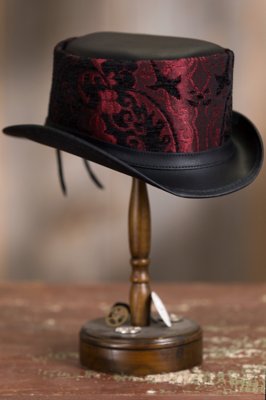 Steampunk Altar Leather Top Hat | Overland