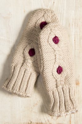 Cupcake Handmade Wool Mittens | Overland