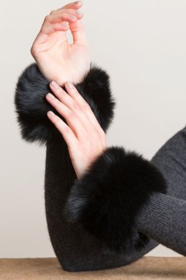 Women's Fox Fur Snap Cuffs | Overland