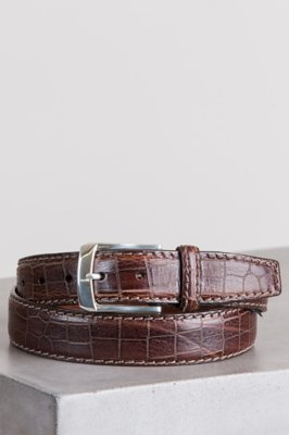 Escape Croco-Embossed Leather Belt | Overland