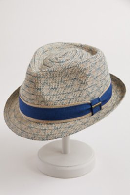 Coba Cotton-Blend Braid Fedora Hat | Overland