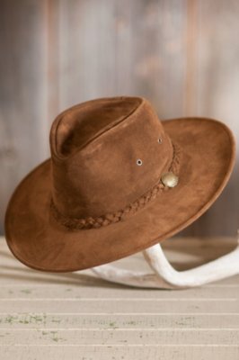 Crushable Weekend Walker Suede Hat | Overland
