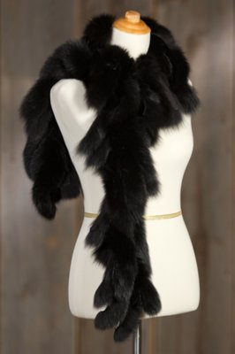 Canadian Fox Fur Fringe Boa | Overland