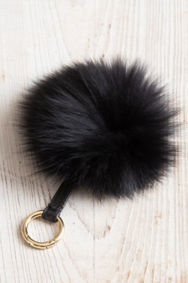 Fox Fur Pom Keychain | Overland