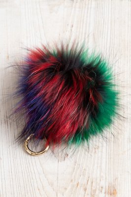 Fur Pom Keychain | Overland