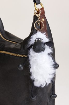 Tibetan Lamb Fur Sheep Keychain | Overland
