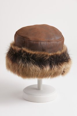 Shearling Sheepskin Cossack Hat with Toscana Trim | Overland