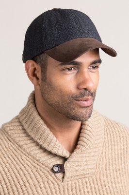 York Wool and Suede Baseball Cap | Overland