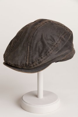 Overland Weathered Cotton-Blend Ivy Cap with Fleece-Lined Earfla | Overland
