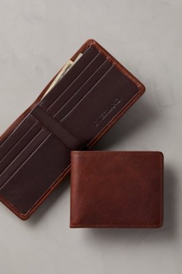 American Bison Leather Billfold Wallet | Overland
