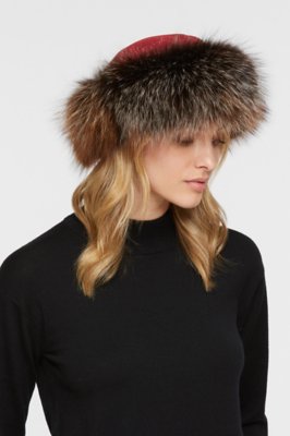Sheepskin Cossack Hat with Fox Fur Trim | Overland