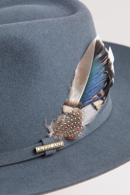 Villa Wool Felt Fedora Hat | Overland