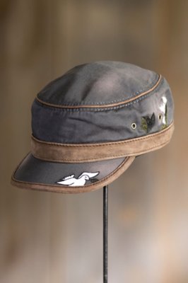 Spirit Embroidered Cotton Cadet Cap | Overland