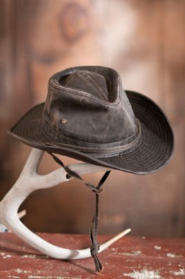 Shapeable Weathered Cotton Outback Hat | Overland