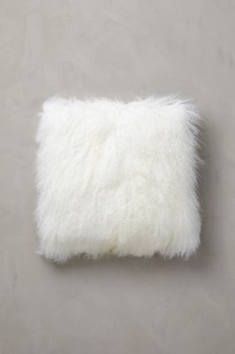 20" x 20" Single-Sided Tibetan Lamb Pillow | Overland