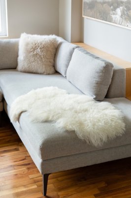 Single-Pelt (2' x 3') Tibetan Lamb Rug | Overland