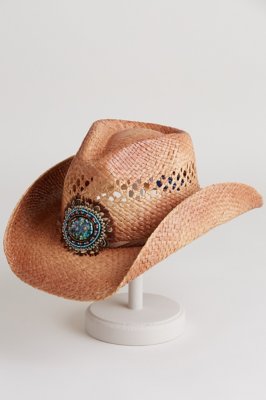 Women's Sophia Shapeable Organic Raffia Cowboy Hat | Overland
